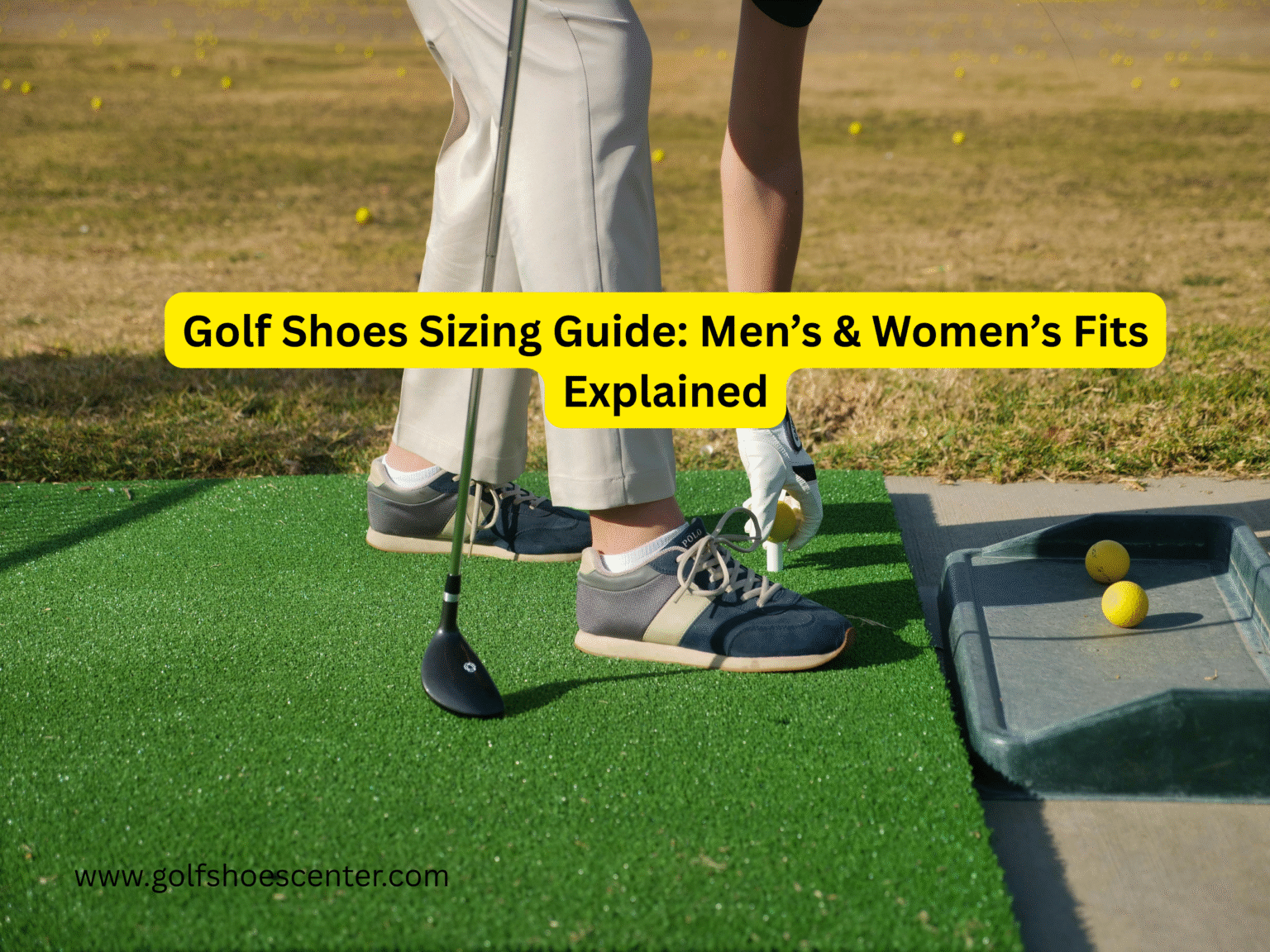 Golf Shoes Sizing Guide: Men’s & Women’s Fits Explained - Golf Shoes Center